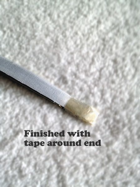 fit new sponge to a knitting machine sponge bar, knitmaster brother