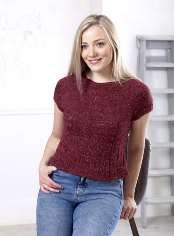 Ingrid Sweater free knitting pattern - xenaknits.com